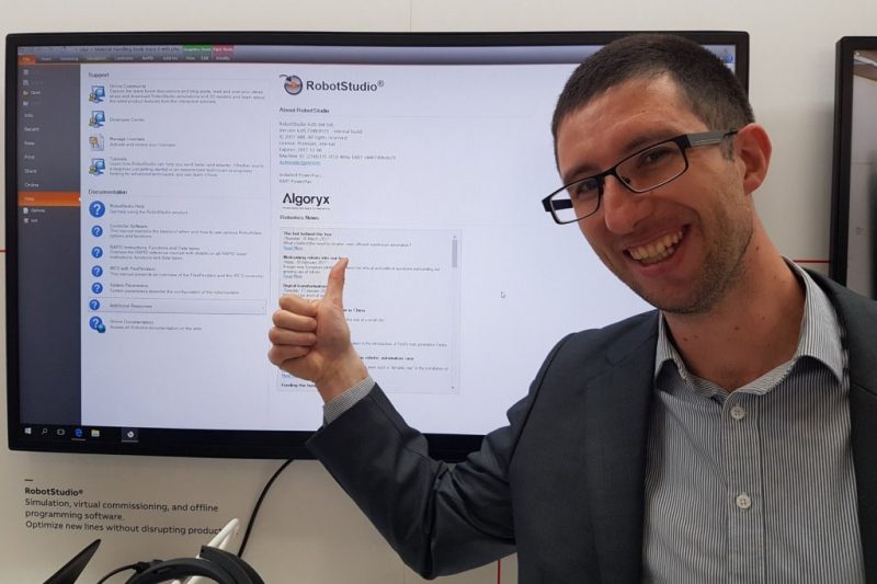 ABB selects Algoryx to provide physics simulation in RobotStudio - Algoryx