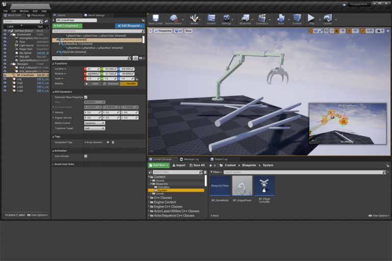 AGX Dynamics for Unreal - Algoryx